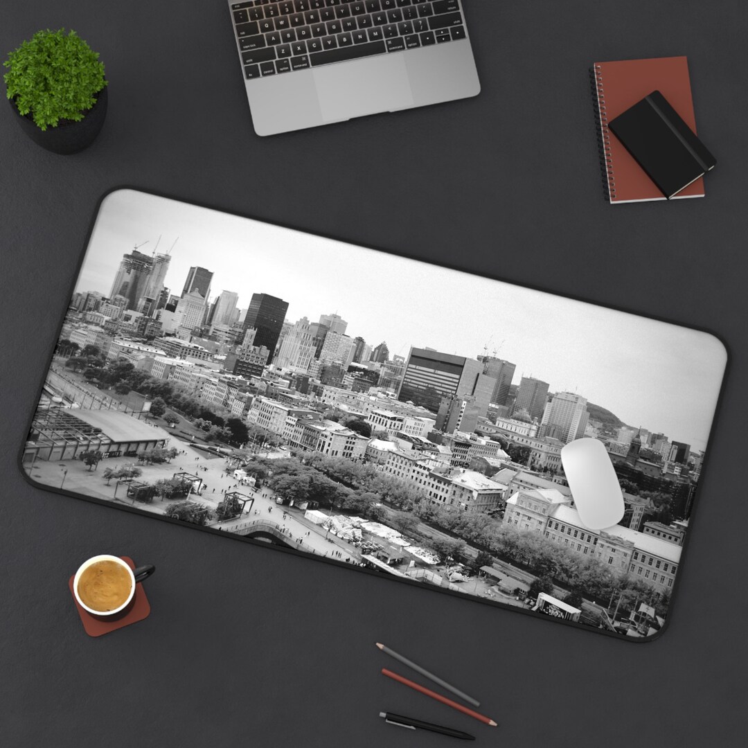Montreal Quebec Skyline Desk Mat for Keyboard And/or Mouse (multiple ...
