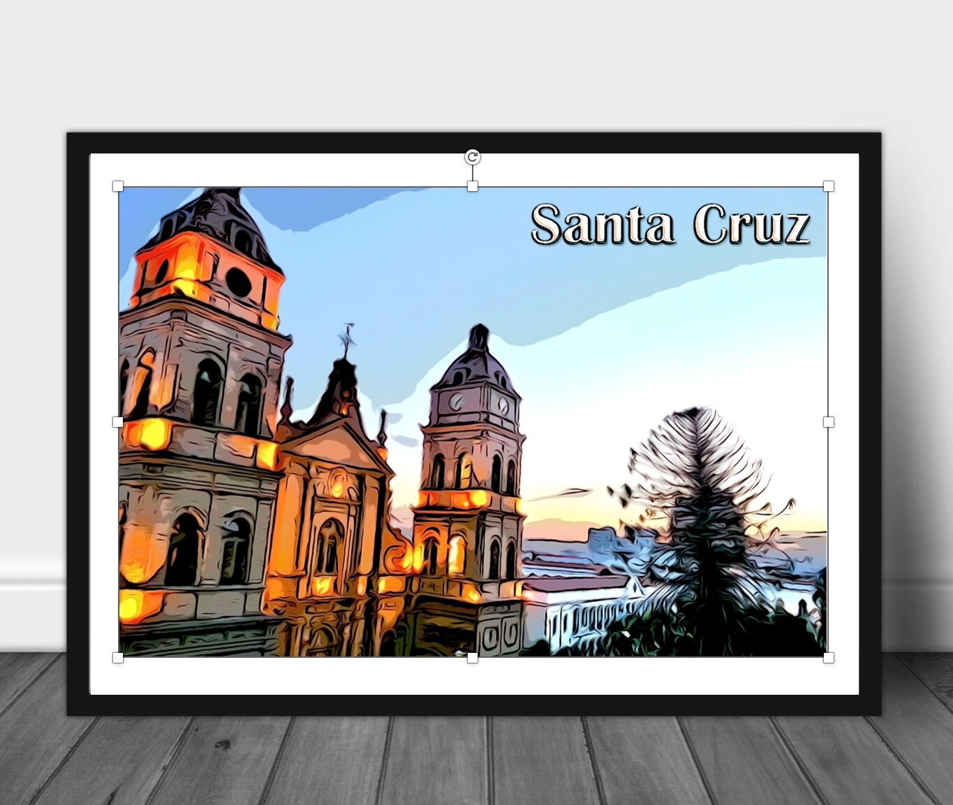 Comic Style Fine Art Photography Print Poster Santa Cruz De - Etsy