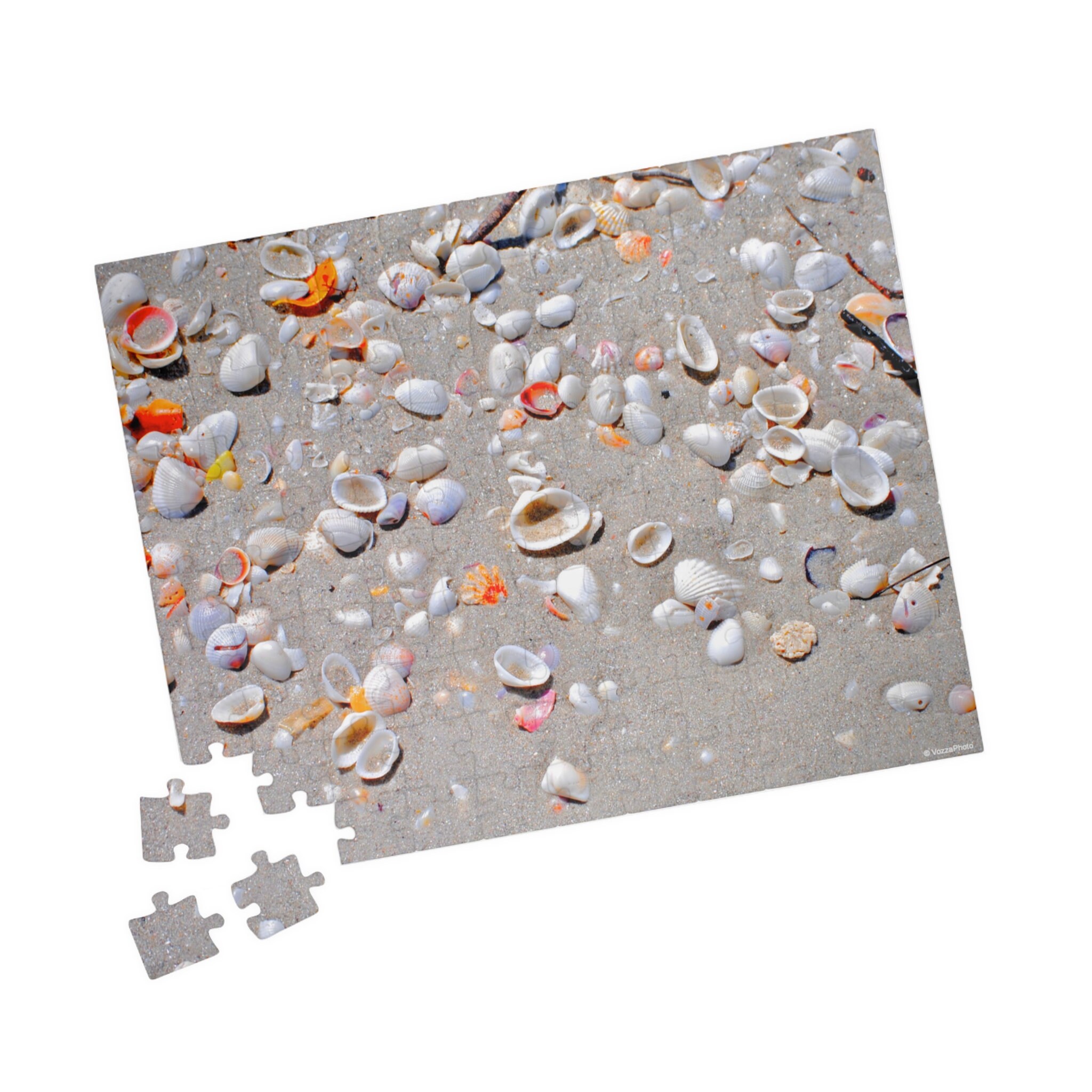 Beach Seashells Color Puzzle (110, 252, 500, 1014-piece) - Etsy