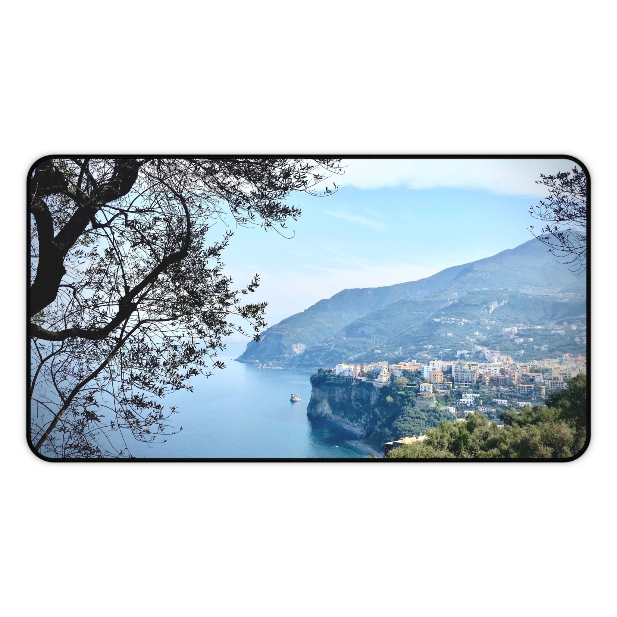 Amalfi Coast Office Computer Desk Mat for Keyboard And/or - Etsy