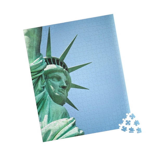 Statue of Liberty Puzzle - Etsy