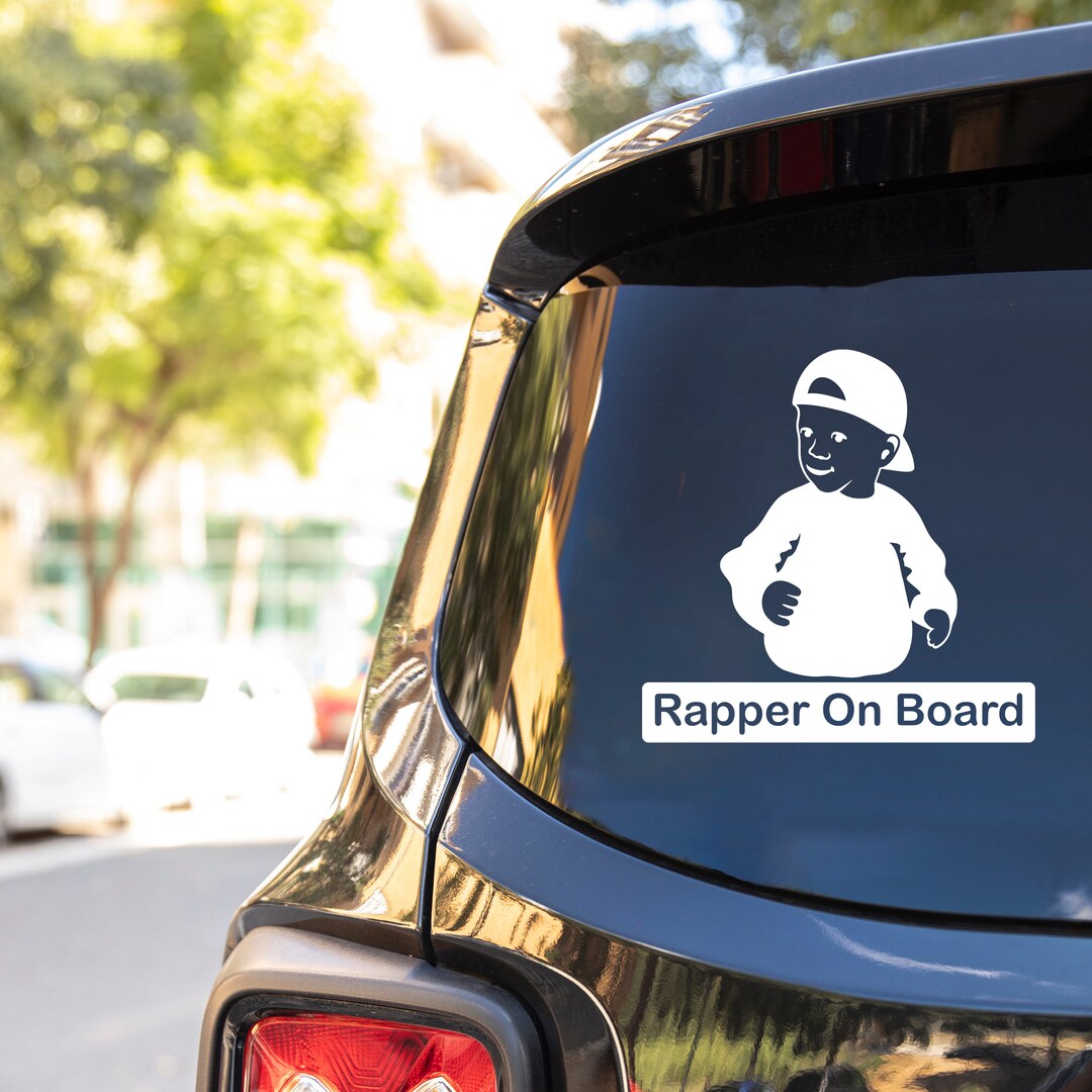 Baby on Board Car Sticker Cute and Funny Baby in Car Decal for Cars ...