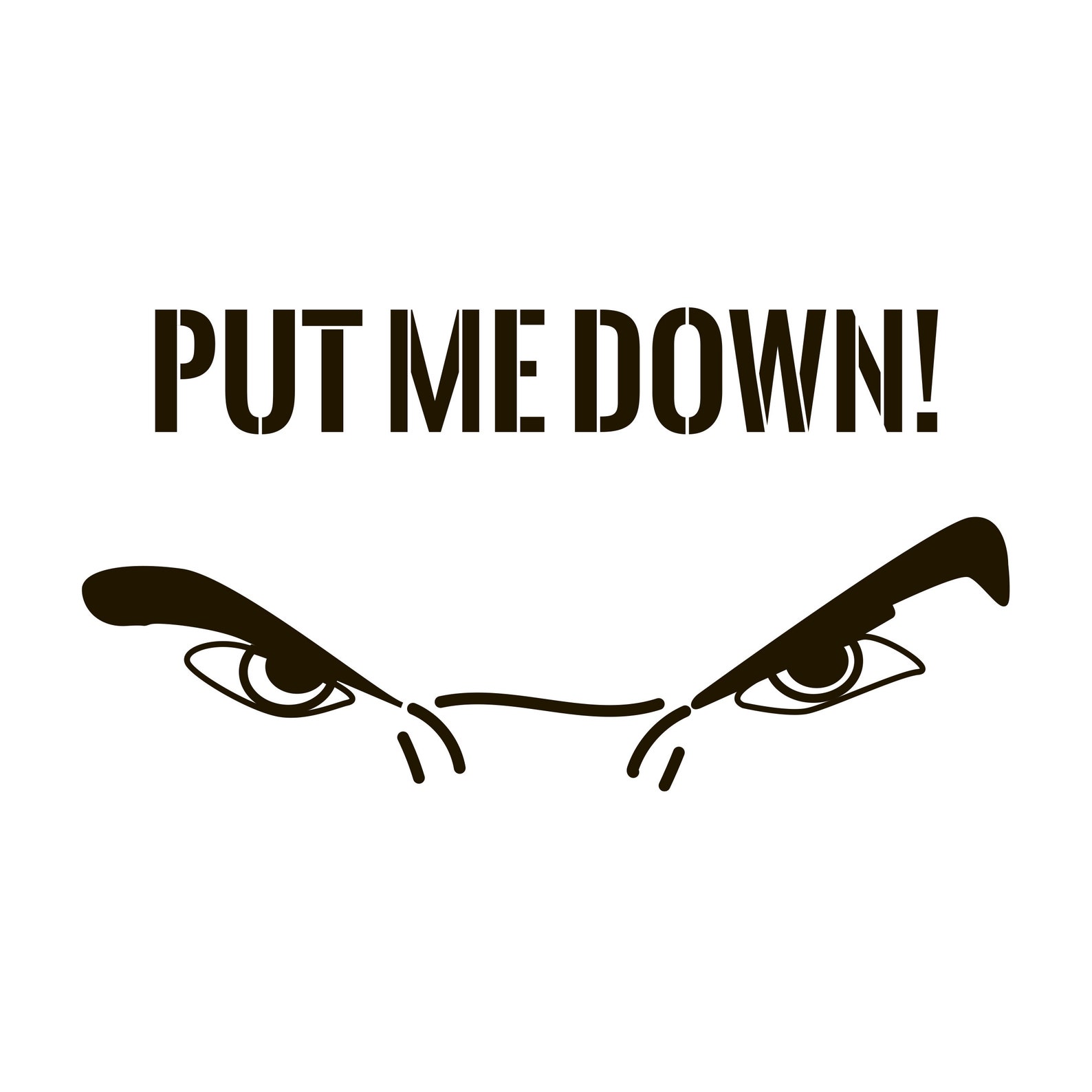 Toilet Lid Decal Sticker - Front Toilet Seat Cover Vinyl Decal - Put Me ...