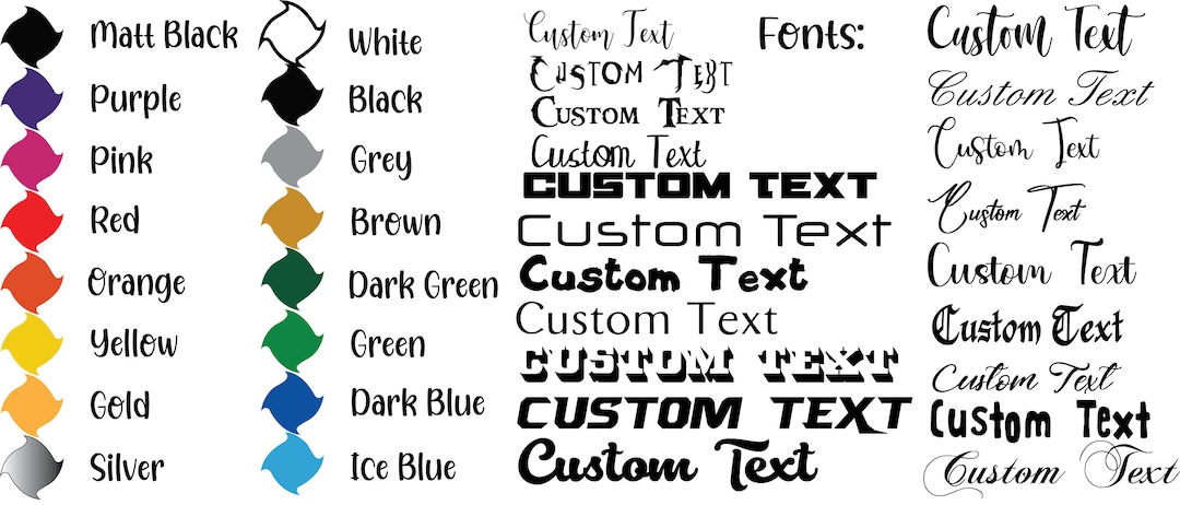 Custom Vinyl Decal - Make Your Own Personalized Name Sticker - Laptop ...