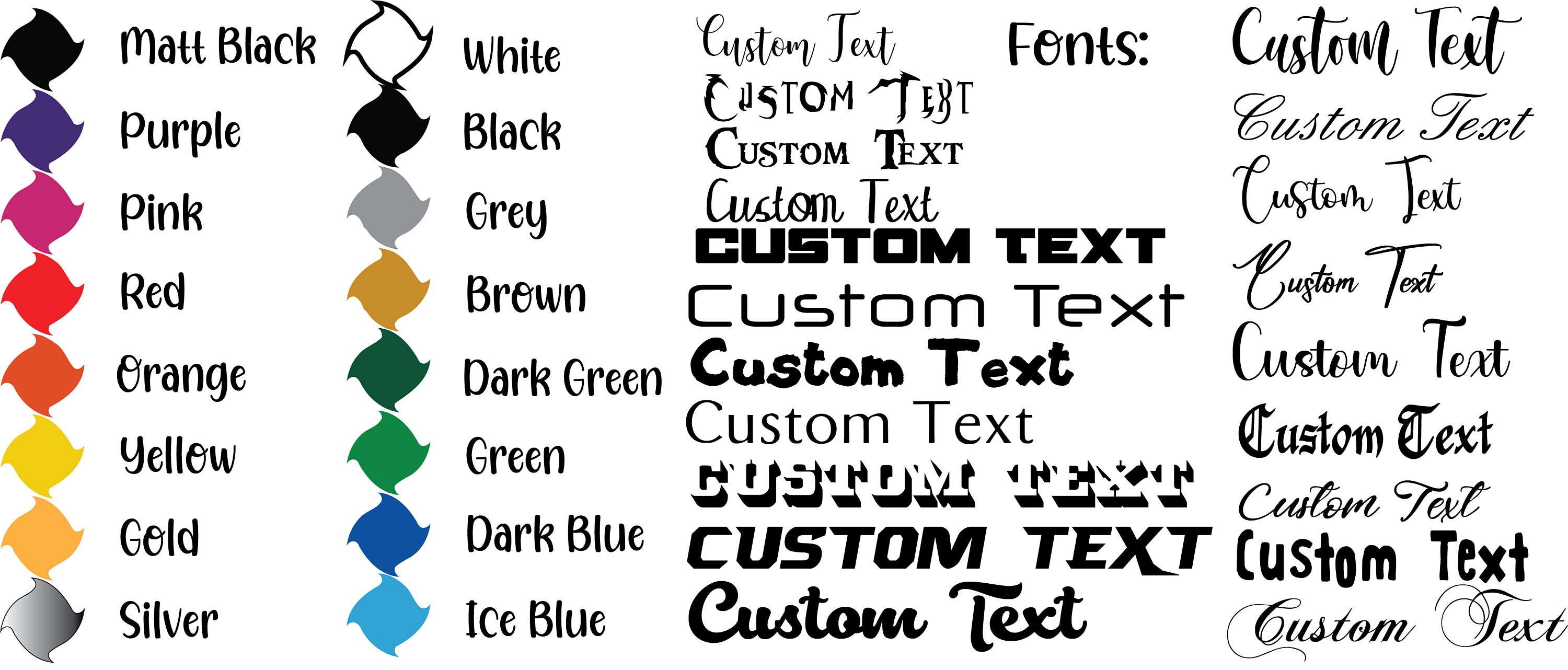 Custom Vinyl Decal - Make Your Own Personalized Name Sticker - Laptop ...