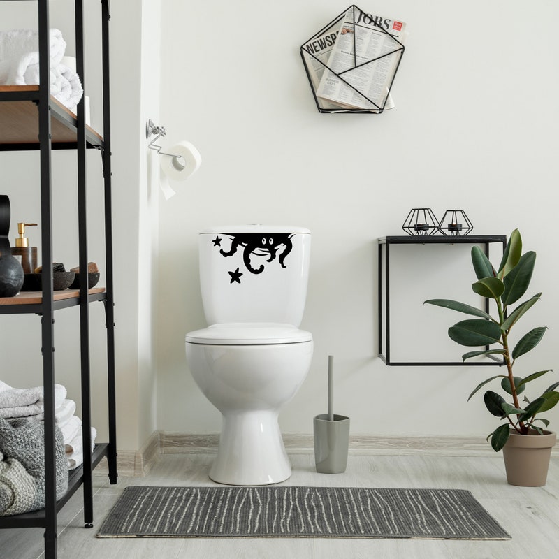 Toilet Lid Decal - Etsy