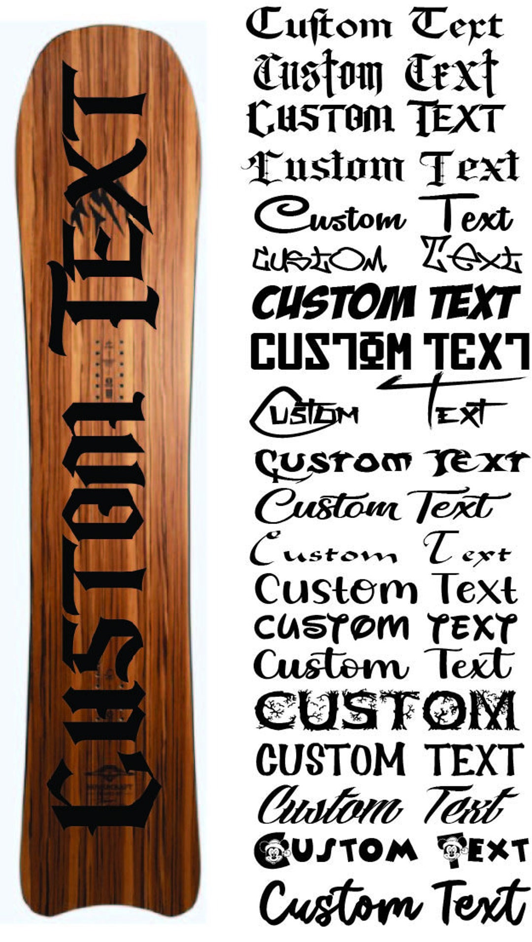 Personalized Design Your Own Name - Boat - Yeti Lettering JDM ...