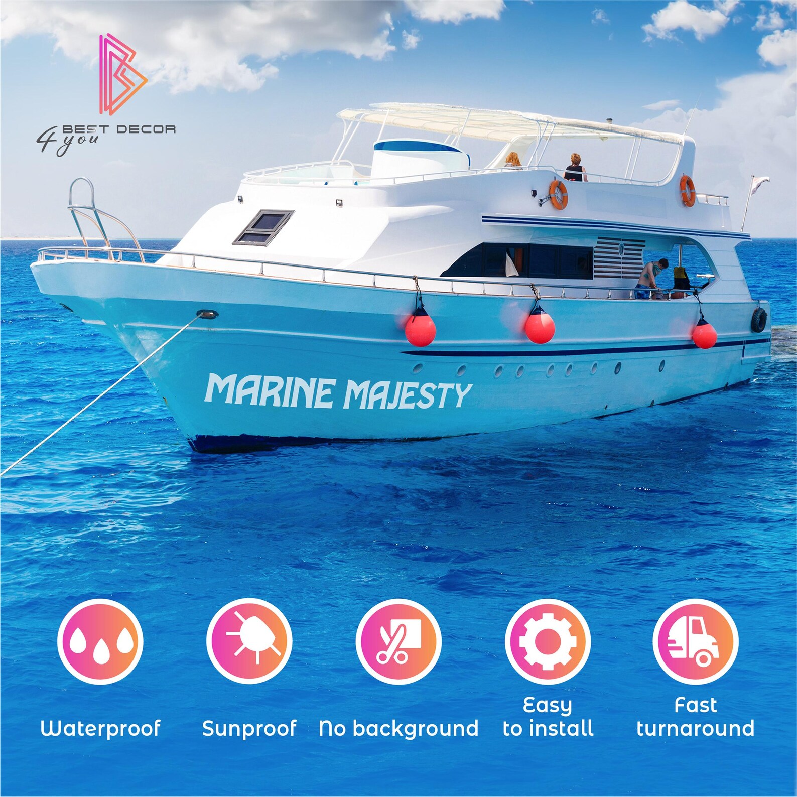 Personalized Design Your Own Name - Custom Vinyl Decal - Vinyl ...