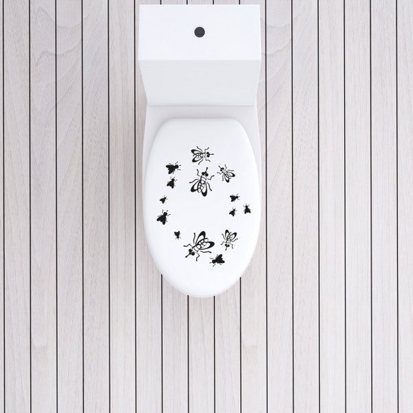 Toilet Sticker - Etsy