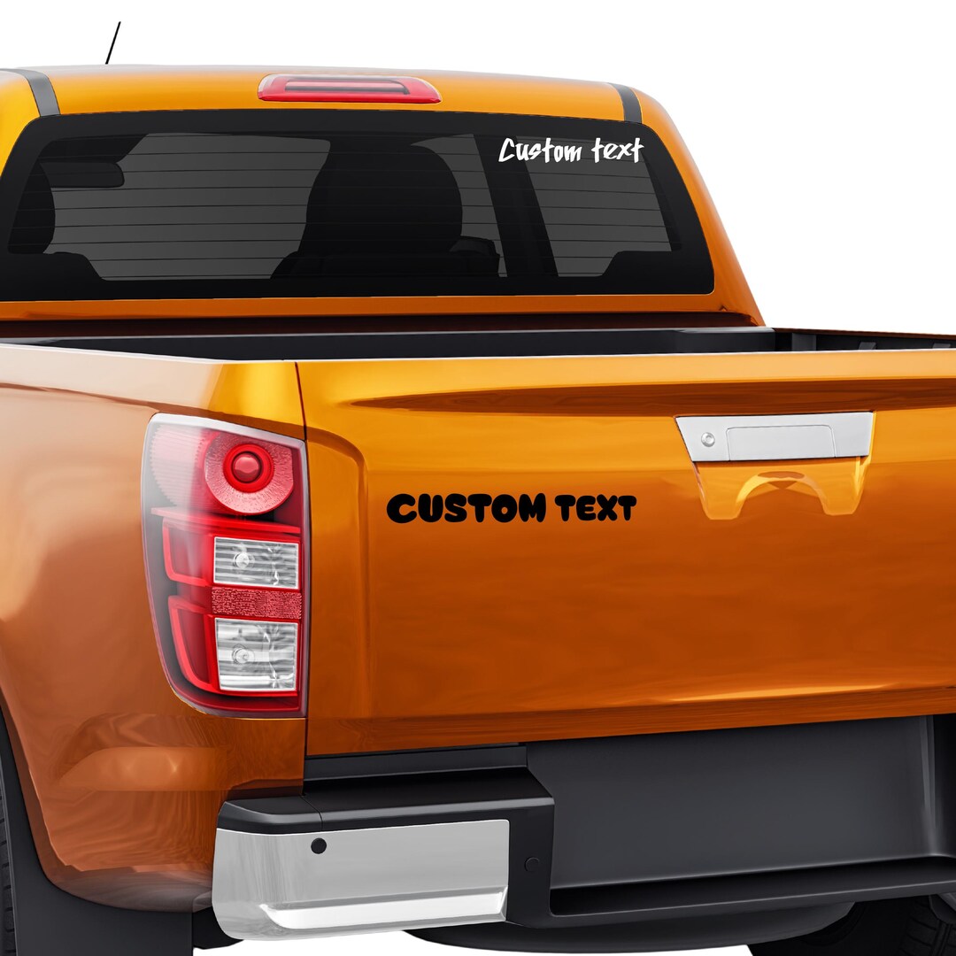 Custom Decals Stickers for Cars - Create Your Own Custom Car Decals ...