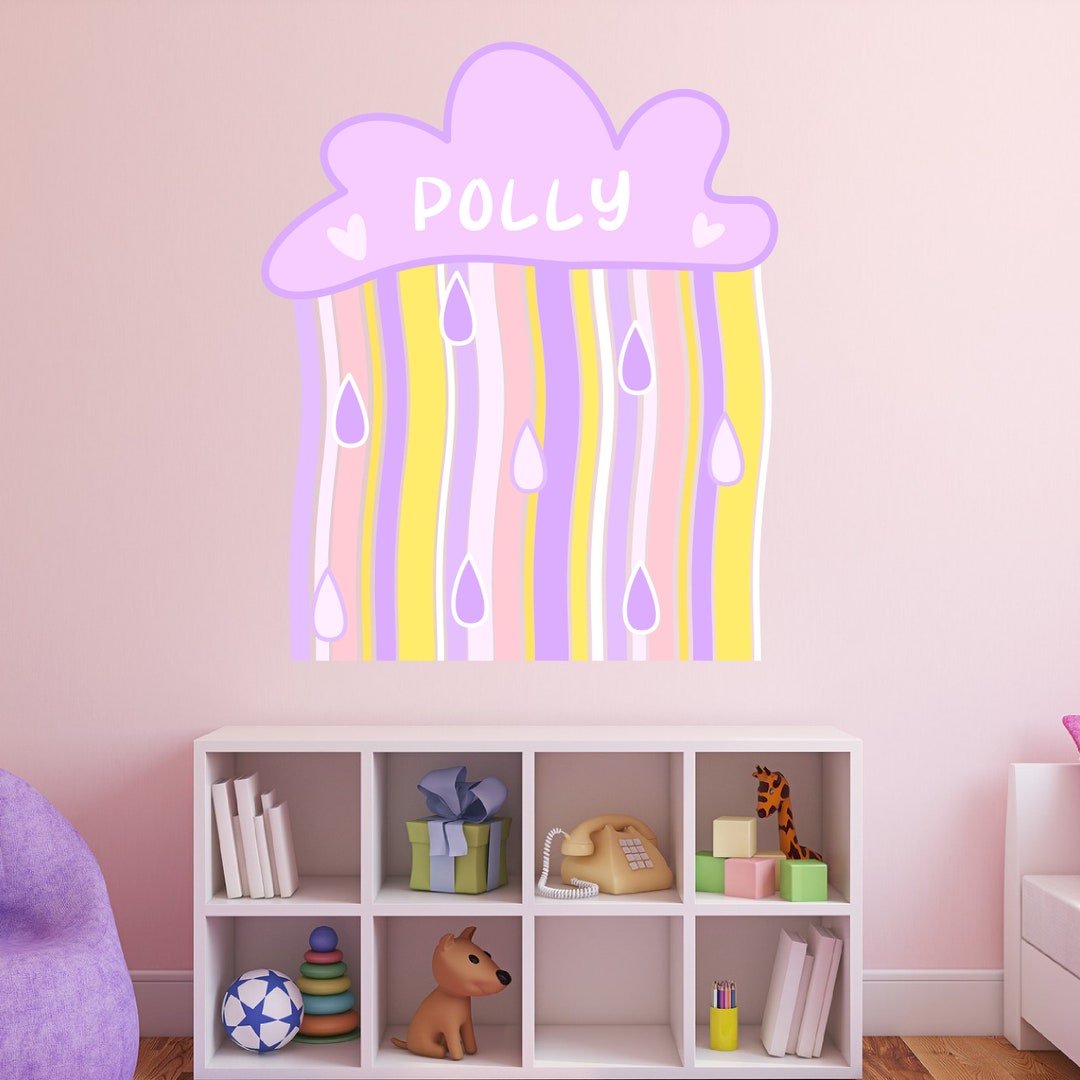 Boho Rainbow Wall Decor - Stylish Boho Cloud Unleashing a Cascade of ...