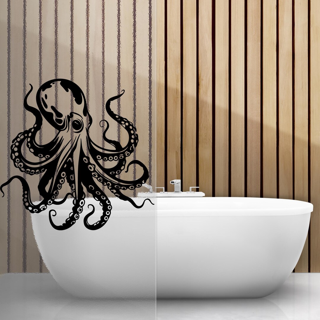 Wall Decals Octopus - Giant Octopus Wall Sticker - Kraken Tentacles ...