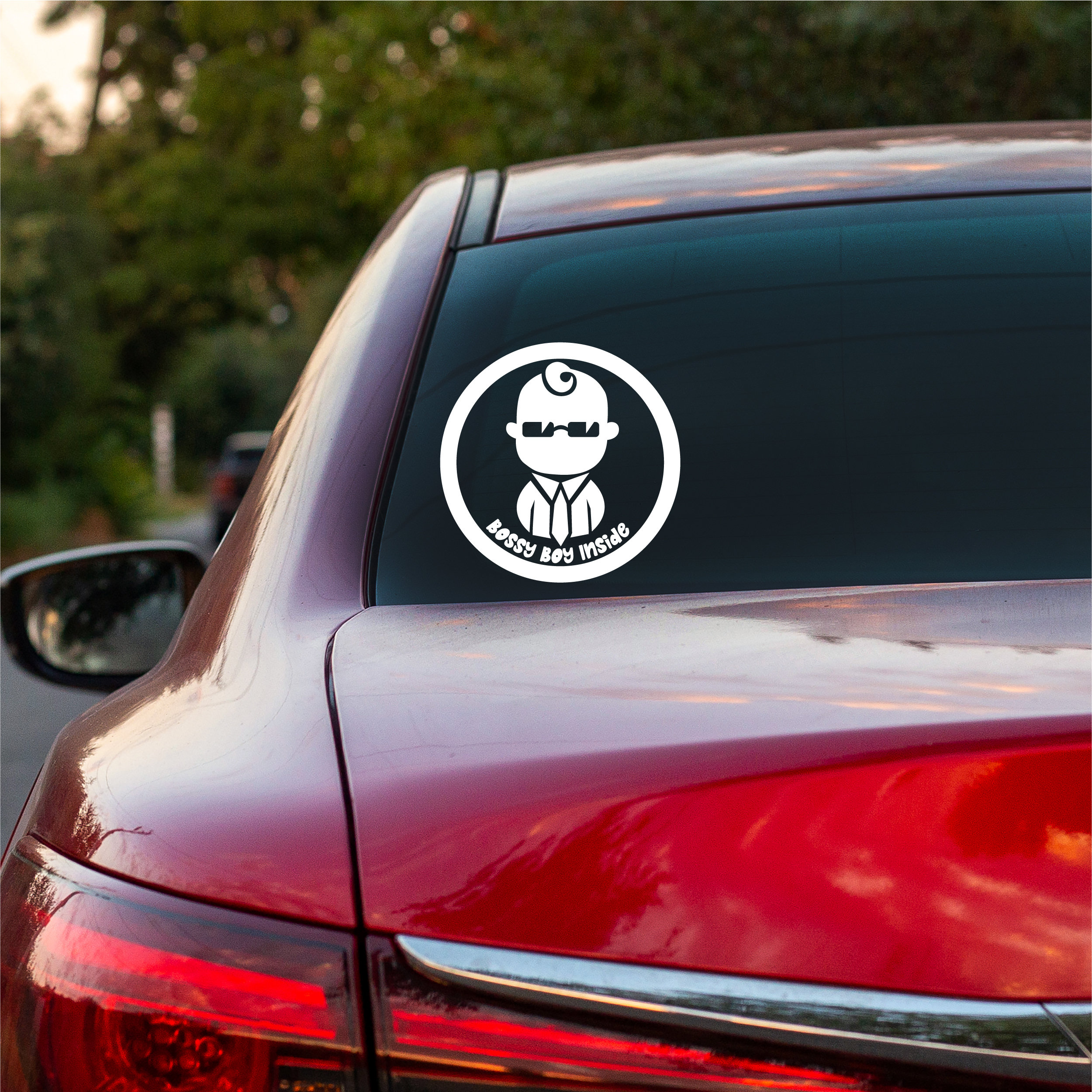Funny Baby on Board Car Sticker Cute Baby in the Car Decal for Cars ...