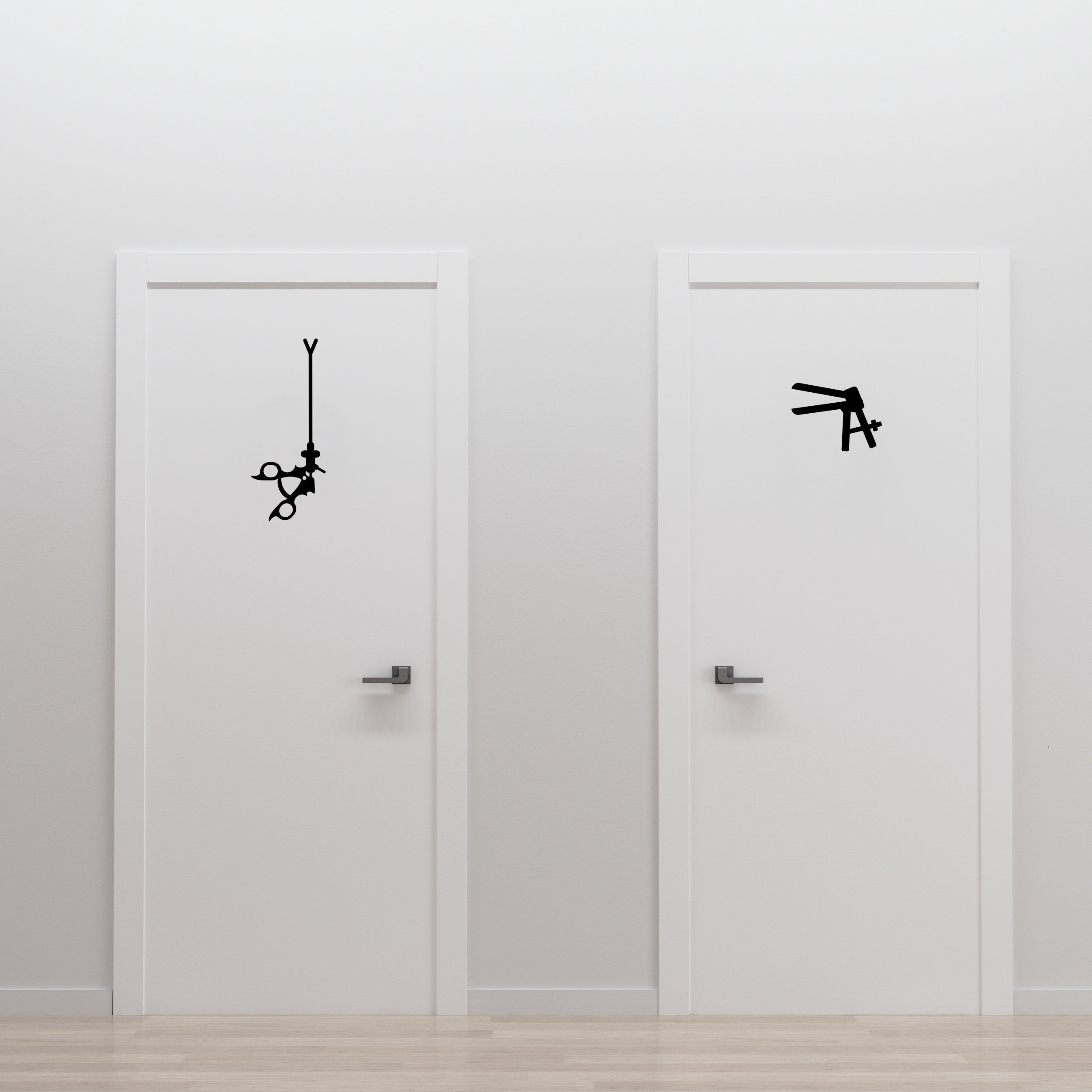 Funny Restroom Signs -wall Door Decor - Men and Women Toilet Rules ...