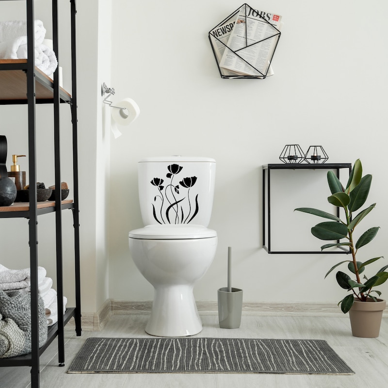 Toilet Decal - Etsy