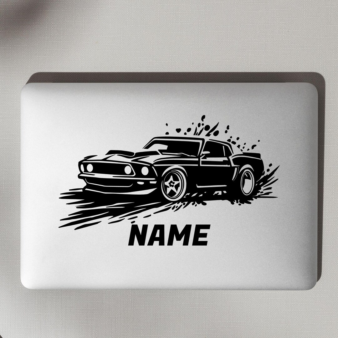 Custom Car Themed Wall Decor - Personalized Racing Car Stickers - Boys ...