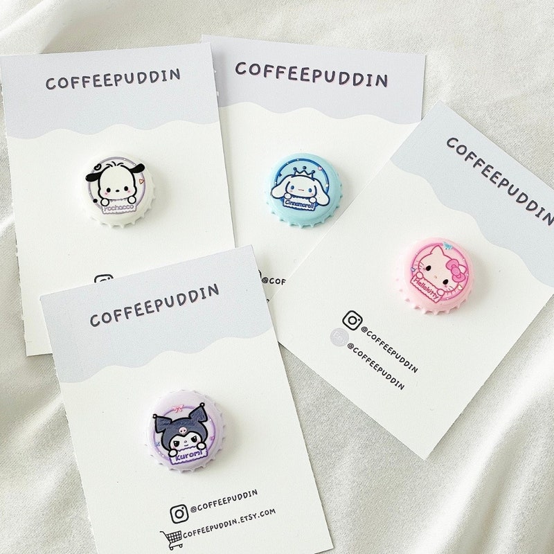 Kawaii Pins - Etsy