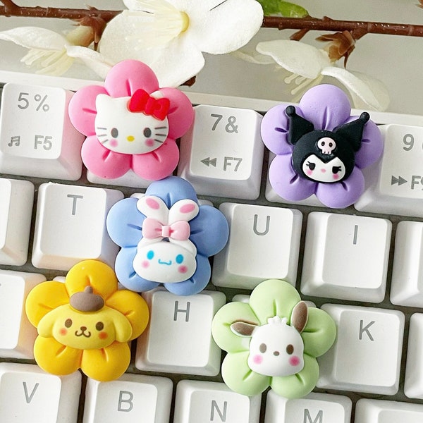 Artisan Bunny Keycaps - Etsy