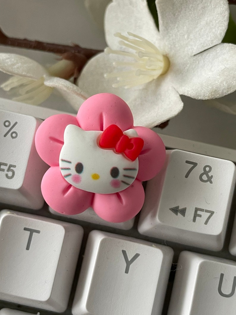 Cartoon Keycap Kawaii Mechanical Keyboard Pink Keycap - Etsy