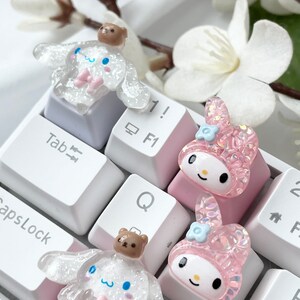 Cartoon Keycap Kawaii Mechanical Keyboard Pink Keycap - Etsy