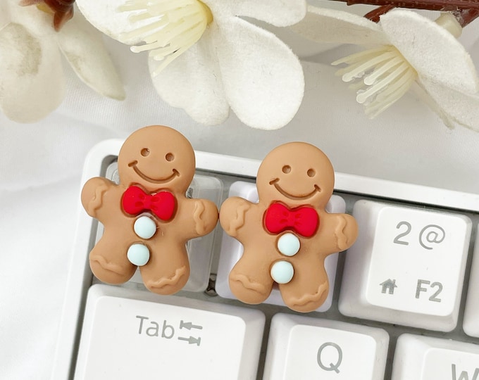 Gingerbread Keycap | Kawaii | Mechanical Keyboard | 3D Keycap ...
