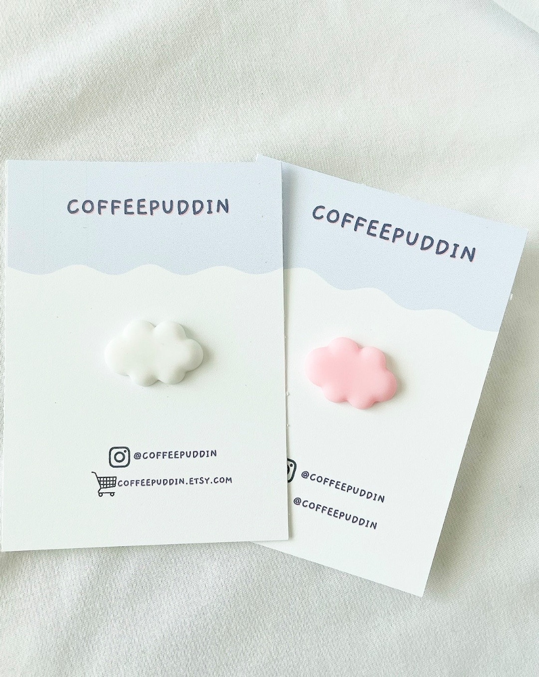 Cloud Pins White Cloud Pin Pink Cloud Pin 3D Brooch Kawaii Cloud Brooch ...