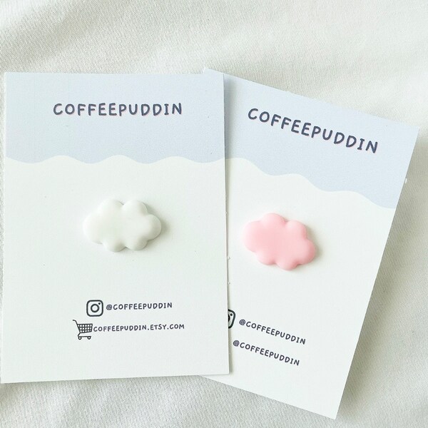 Cloud Brooch - Etsy