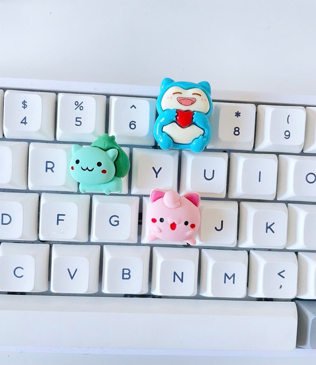 3D Cartoon Keycap | Sleepy Character Keycaps | Mechanical Keyboard ...