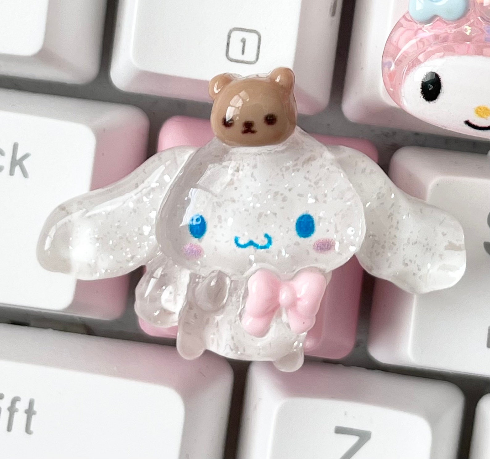 Cartoon Keycap Kawaii Mechanical Keyboard Pink Keycap - Etsy