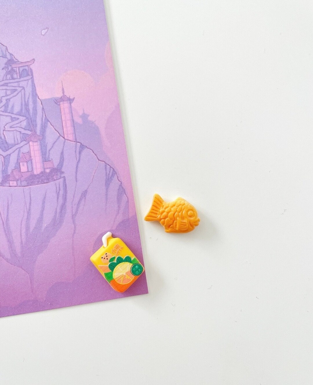 Snack Magnets | Taiyaki Magnet | Tea Magnet | 3D Magnet | Kawaii | Food ...