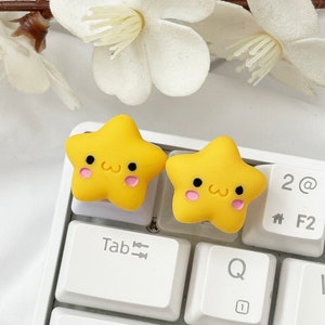 Star Keycap Kawaii Mechanical Keyboard 3D Keycap Twinkle Star Keycap - Etsy