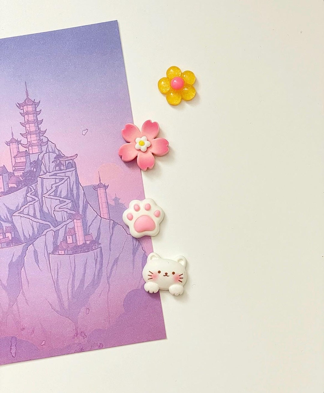 Cute Magnets | Flower Magnet | Cartoon Magnet | 3D Magnet | Kawaii ...