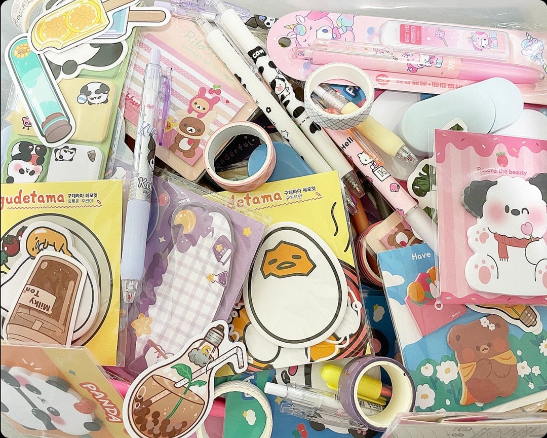 Kawaii Stationery Lucky Scoop | Random | Stationery Surprise | Gift Set ...