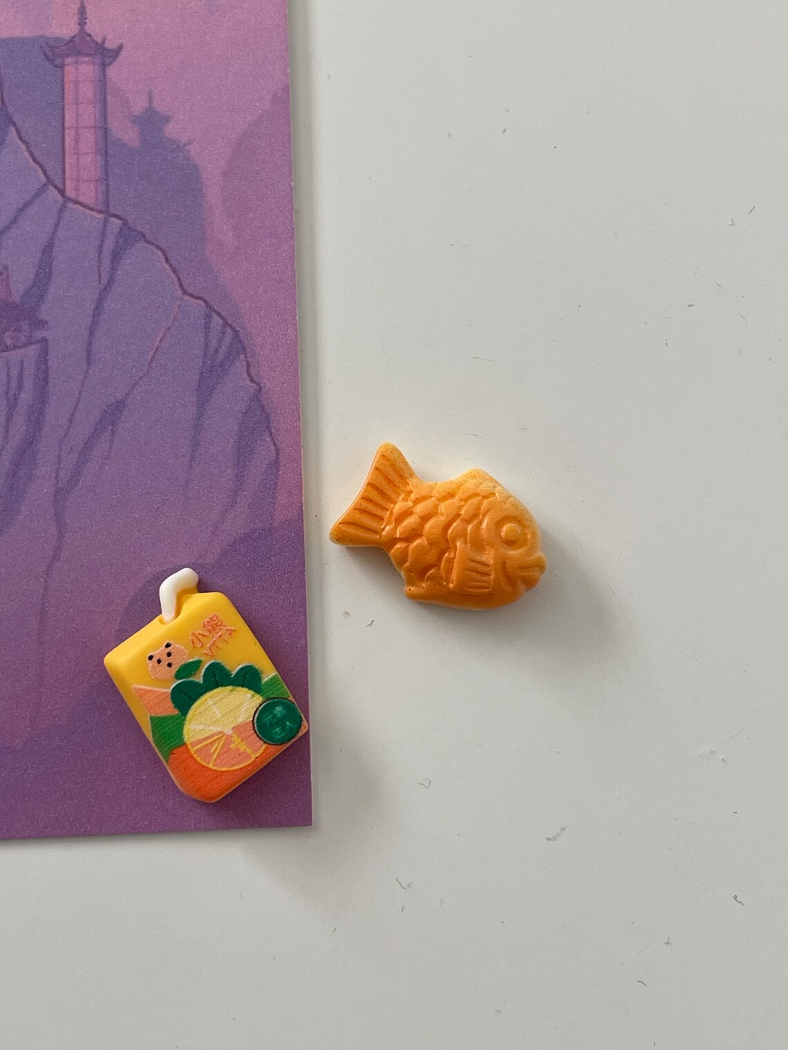Snack Magnets | Taiyaki Magnet | Tea Magnet | 3D Magnet | Kawaii | Food ...