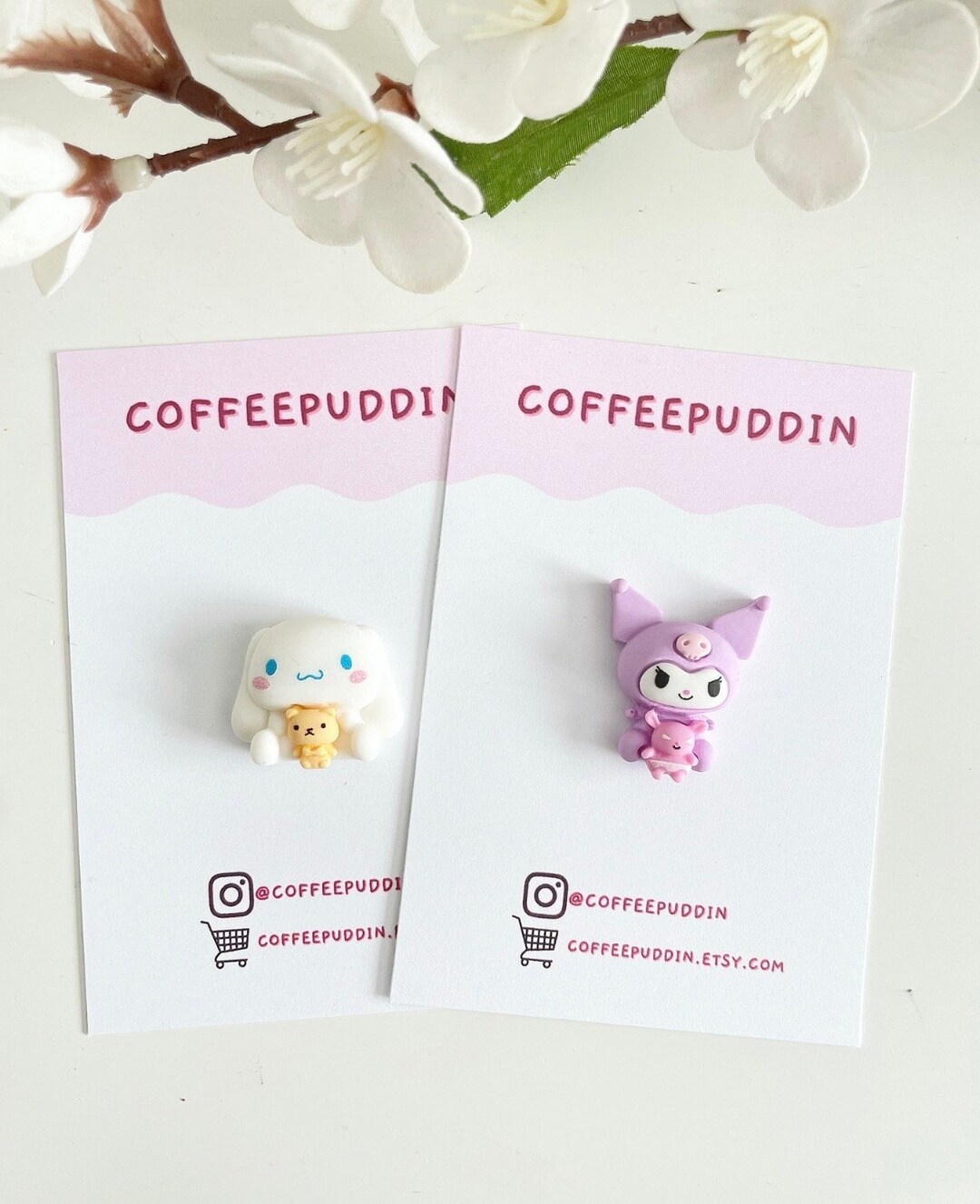 3D Cartoon Pins Purple Bunny Pin Asian Cartoon Pin 3D Brooch Kawaii ...