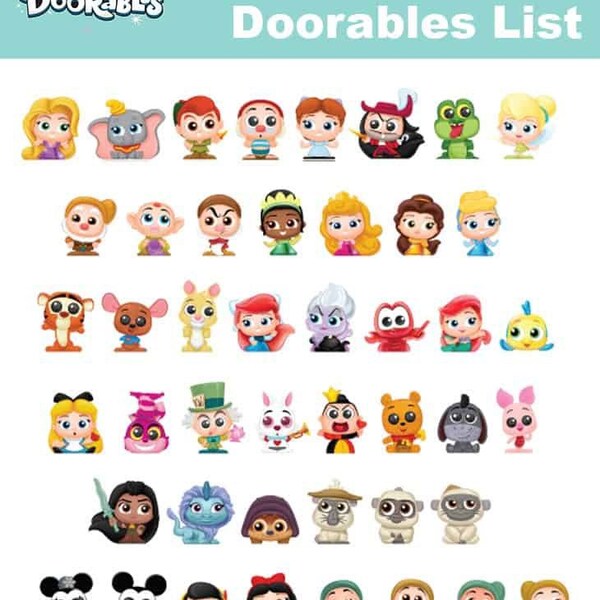 Doorable Series 6 - Etsy