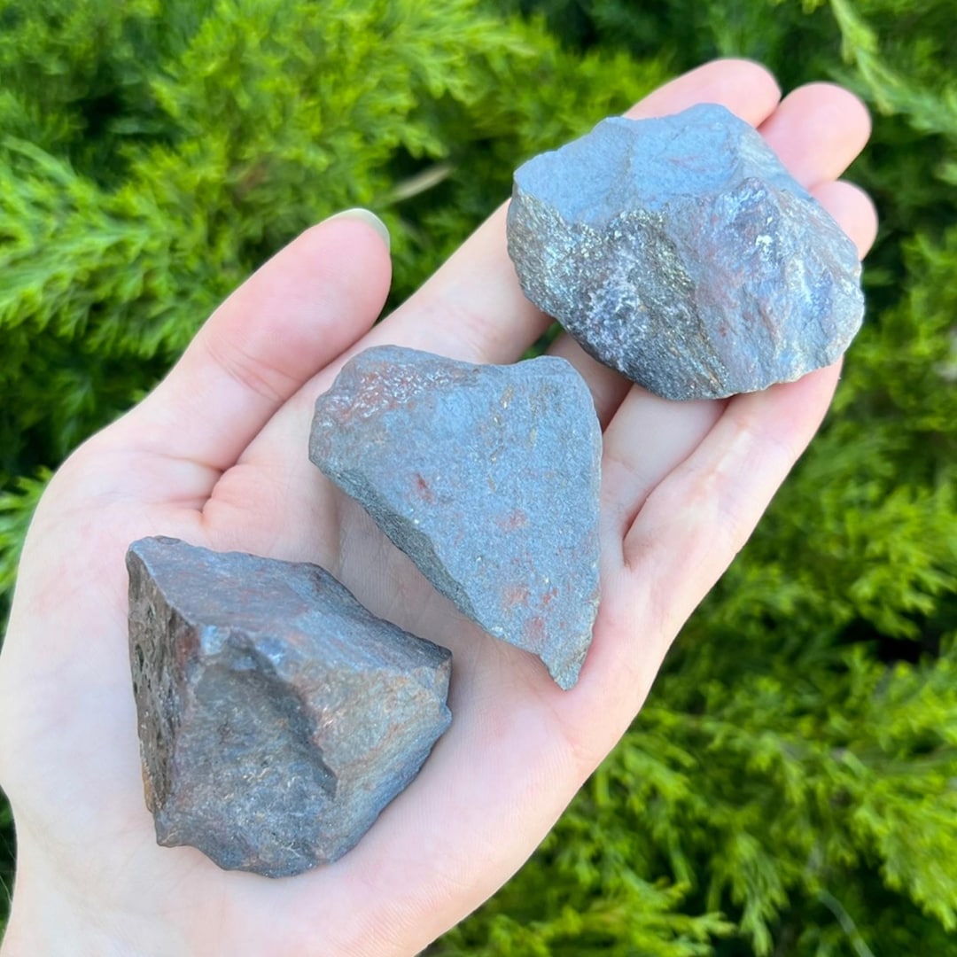 Raw Hematite Stone - Ethically Sourced From Brazil - AA 1" - 2" In. - Etsy