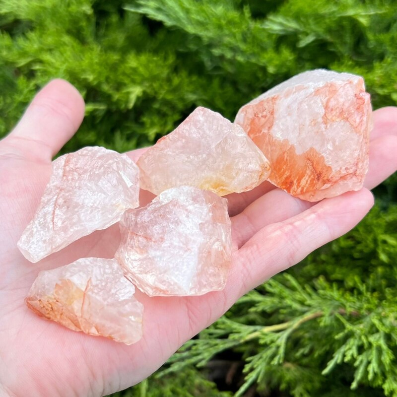 Raw Red Quartz - Etsy
