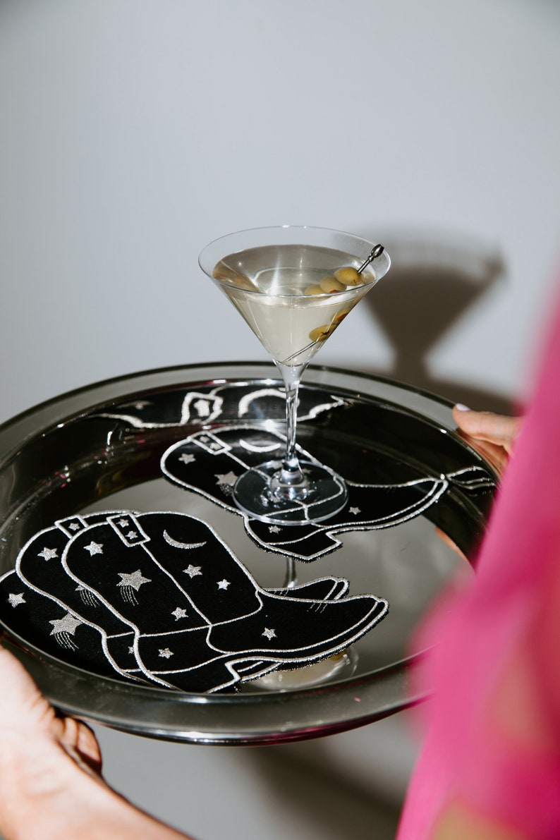 Cowboy Boot Cocktail Napkin, Cocktail Napkin, Texas Cocktail Napkin ...