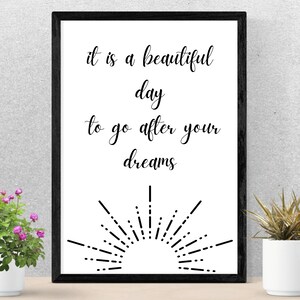 Wall Art Quotes, Digital Download, Digital Prints, Quote, Wall Art ...