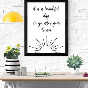 Wall Art Quotes, Digital Download, Digital Prints, Quote, Wall Art ...