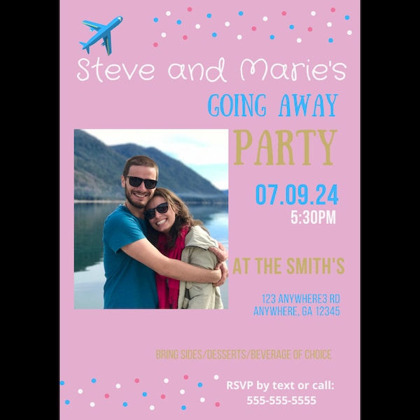 Going Away Party - Etsy