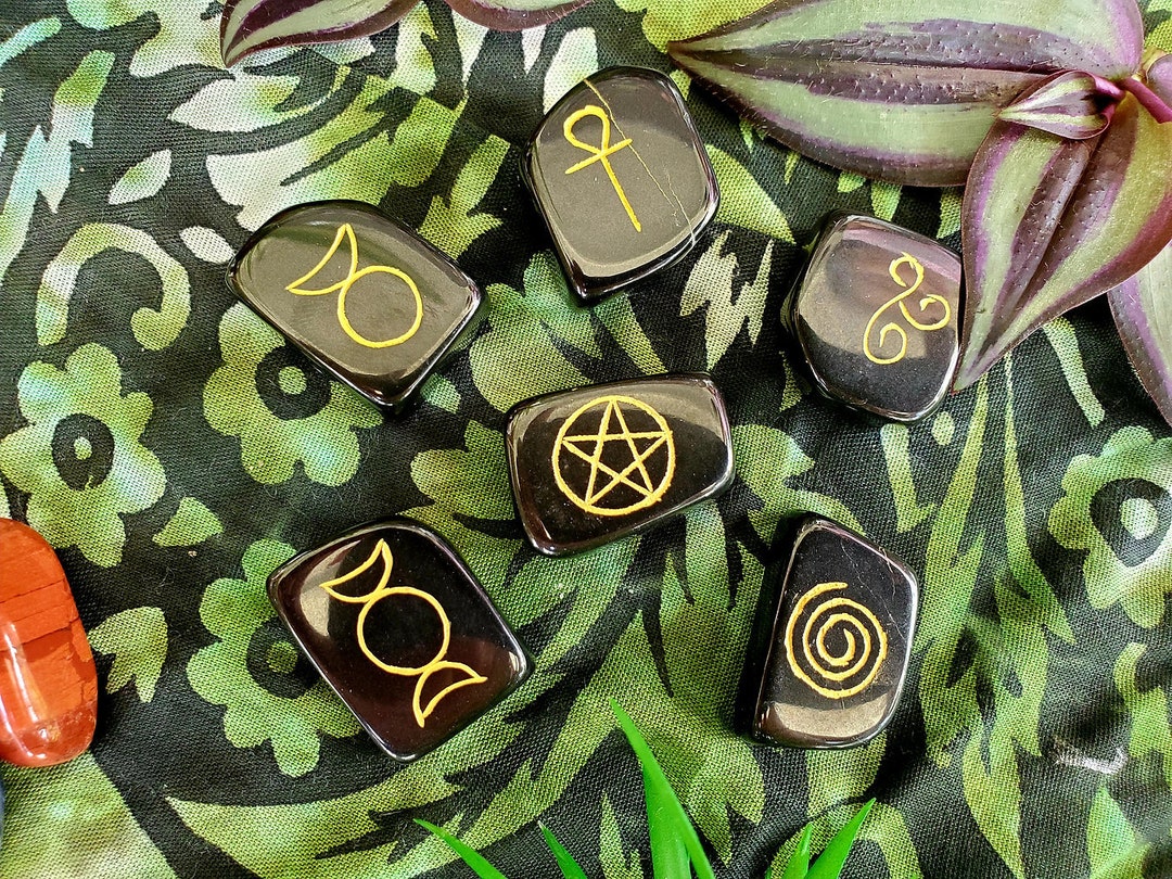 Wicca Symbol Set of Six With Pentagram Bag Wholesale Price Just 8.00 X ...