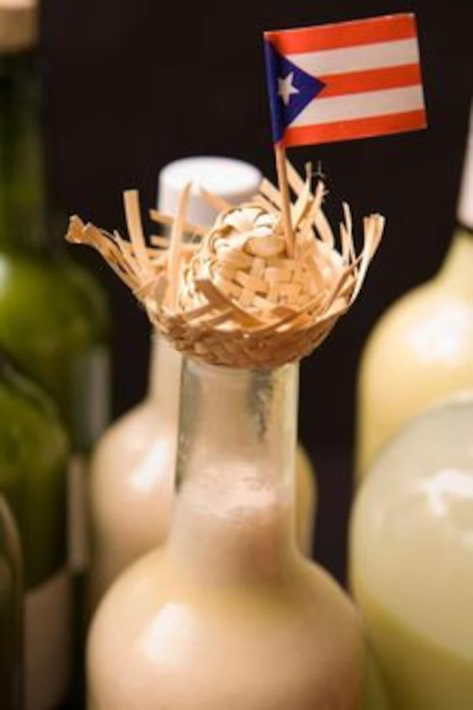 12 X Puerto Rico Jibaro Mini Pava Hat for Coquito Bottle or - Etsy