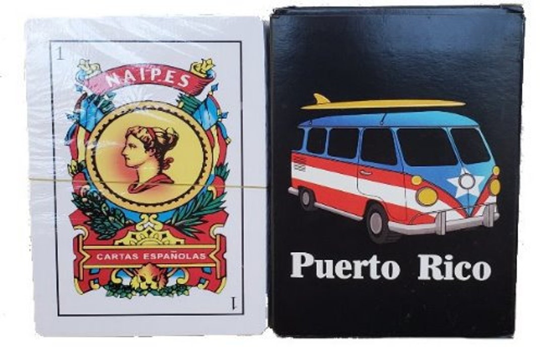 One (1) Puerto Rico Rican Briscas VOLKY Espanola Barajas Playing Cards ...