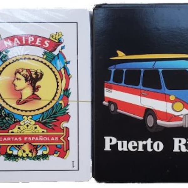 Puerto Rican Playing Cards - Etsy