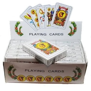 Lot of 4 Puerto Rico Rican Briscas Espanola Barajas Playing Cards Deck ...