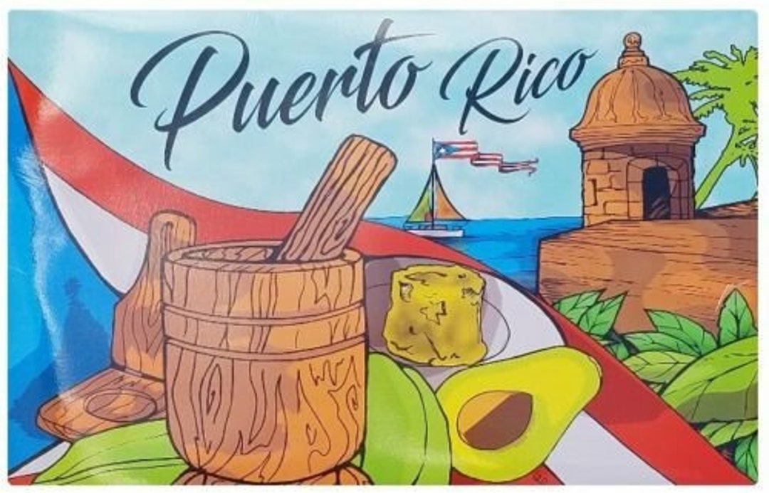 Set of 4 Puerto Rico Kitchen Dinning and Bar Placemat Set - Pilon ...