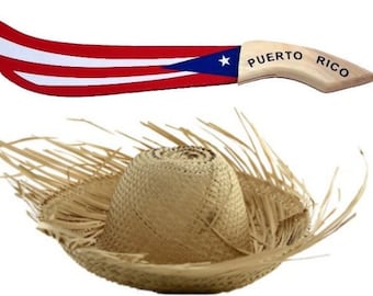 Puerto Rico Jibaro Pava Hat Size Boricua Rican FREE SHIPPING - Etsy