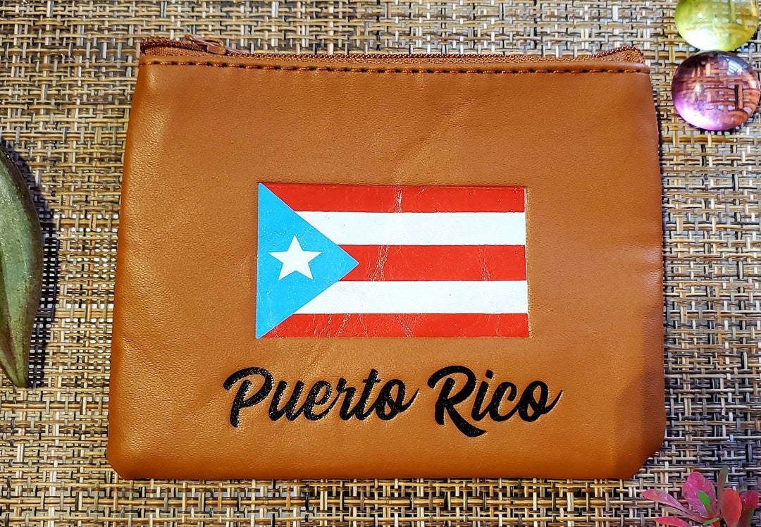Puerto Rico Rican Collectable PR Flag Coin Purse Rican Souvenirs ...